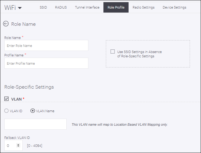 VLAN Name Mapping to VLAN IDs
