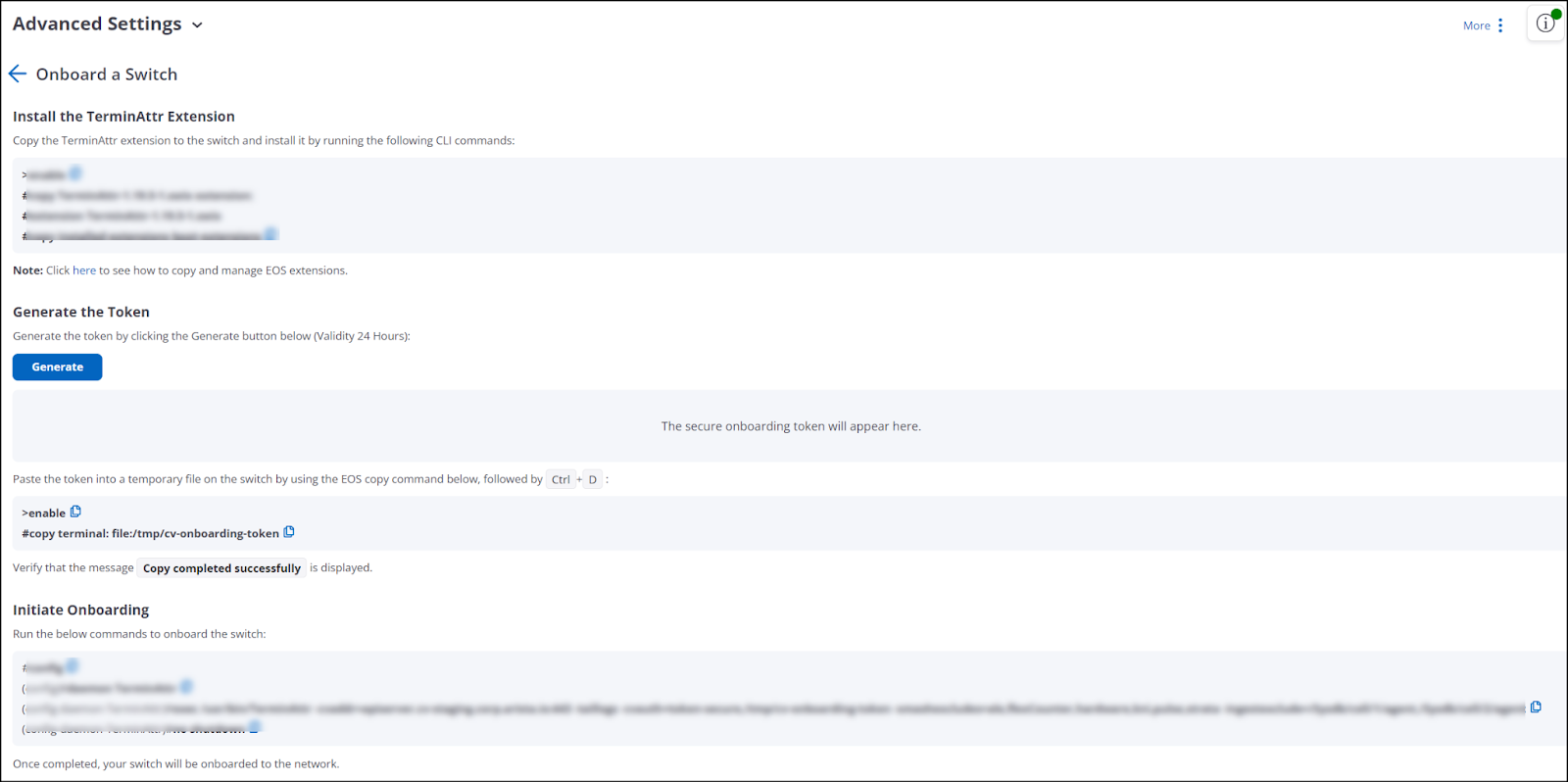 Onboarding, Managing, and Configuring Switches in CV-CUE