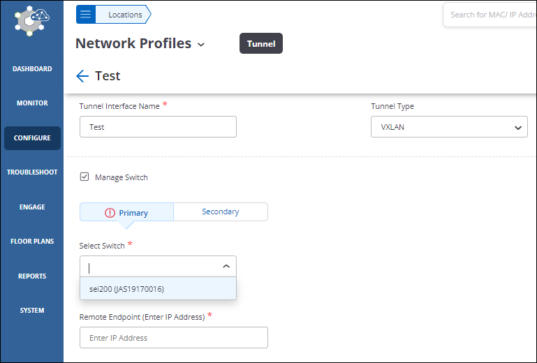 Onboarding, Managing, and Configuring Switches in CV-CUE