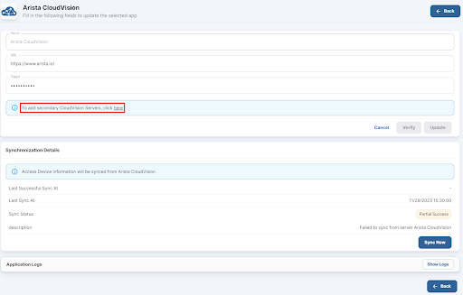 Adding Multiple CVaaS Instances in AGNI