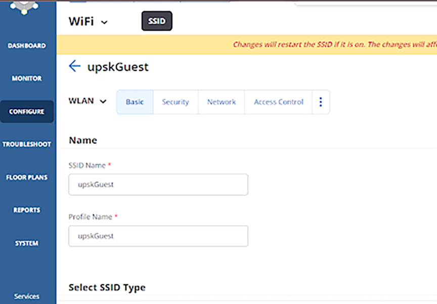 Configuring UPSK for Guest Onboarding (Wireless)