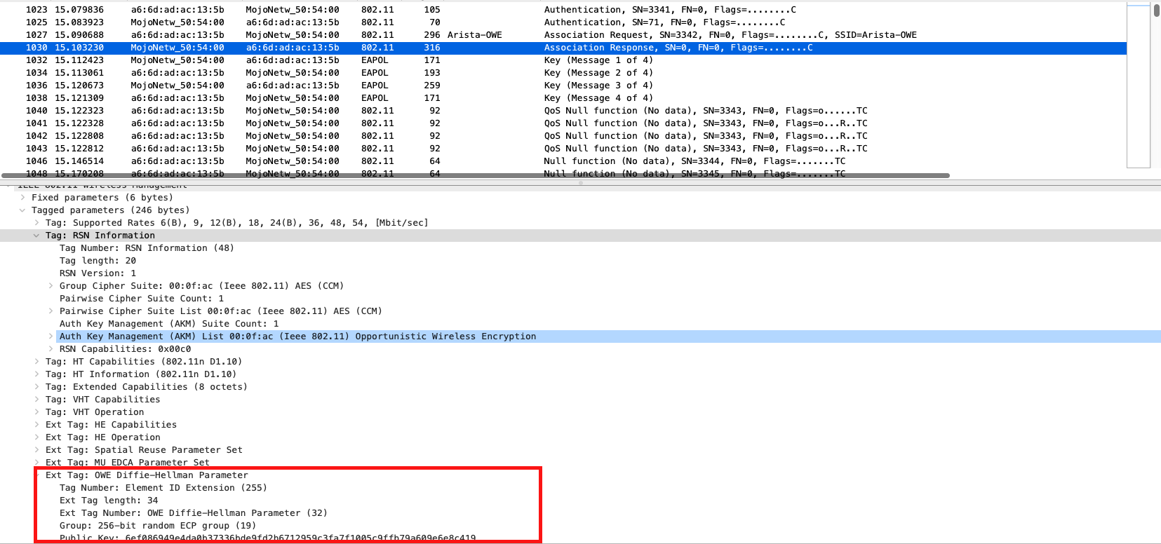 Opportunistic Wireless Encryption(OWE)