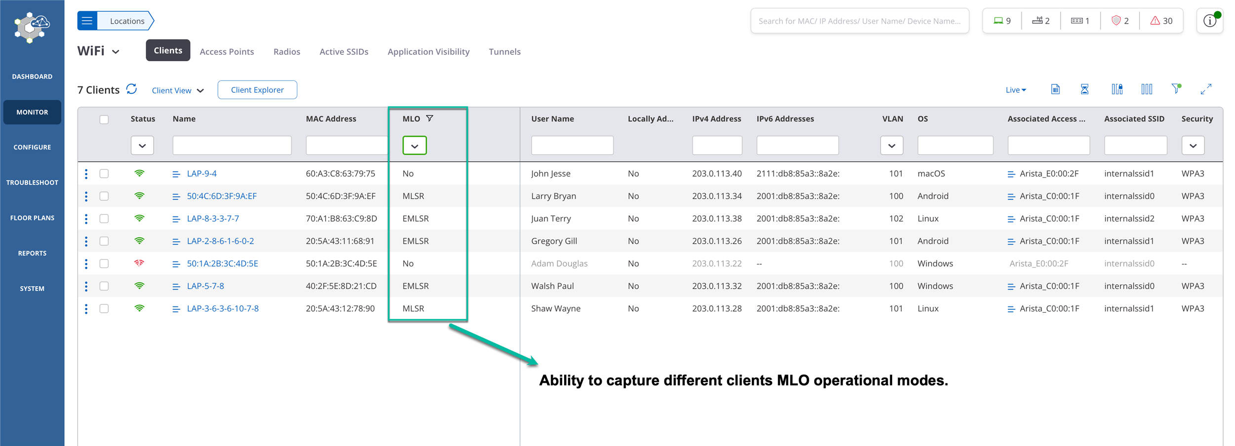 Arista Wi-Fi 7 AP: Initial Findings on Wi-Fi 7 Features and Client Behavior