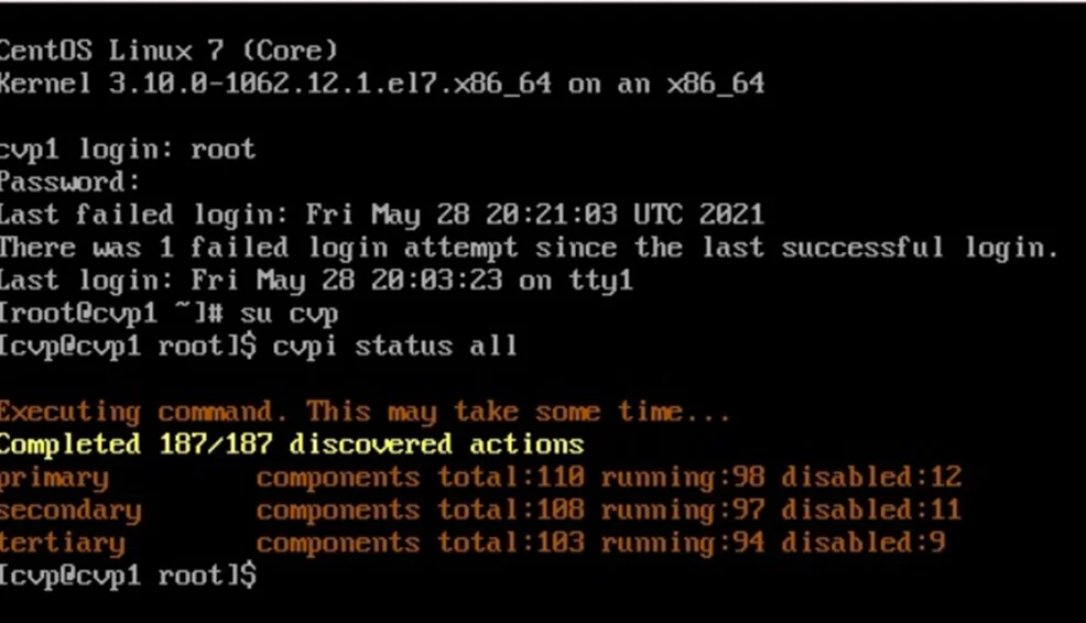 Multi-Node CVP installation over ESXi 7.x