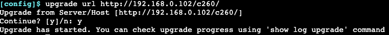 AP Upgrade Through CLI