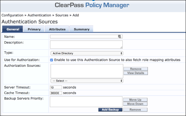 Integration with Aruba ClearPass