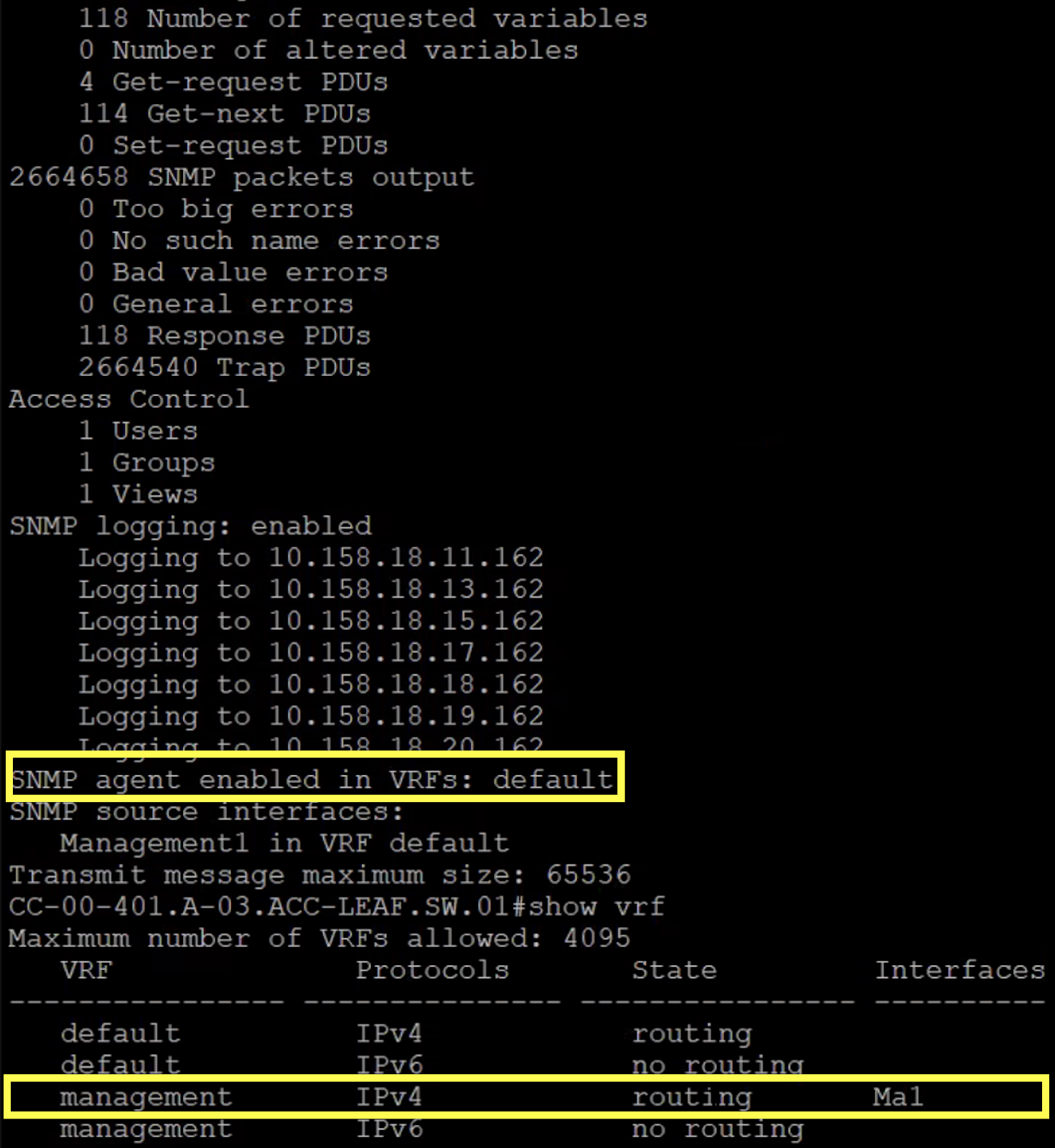 Troubleshooting SNMP Integration of 720X switch with Forescout NAC: A ...