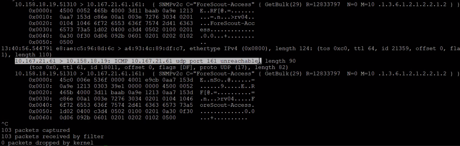 Troubleshooting SNMP Integration of 720X switch with Forescout NAC: A ...