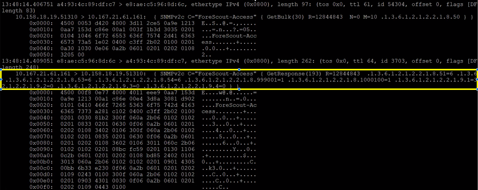Troubleshooting SNMP Integration of 720X switch with Forescout NAC: A ...