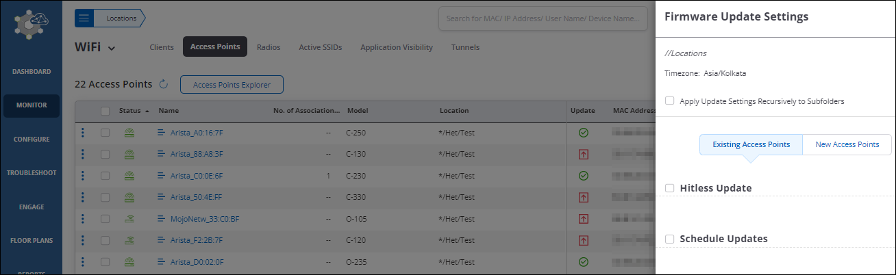 Hitless Wi-Fi AP Upgrade
