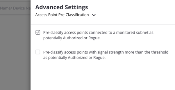 Configuring and Monitoring Arista WIPS