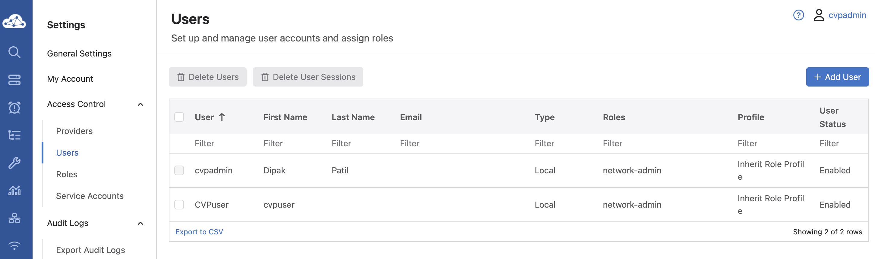 Integration of AGNI - CloudVision Portal