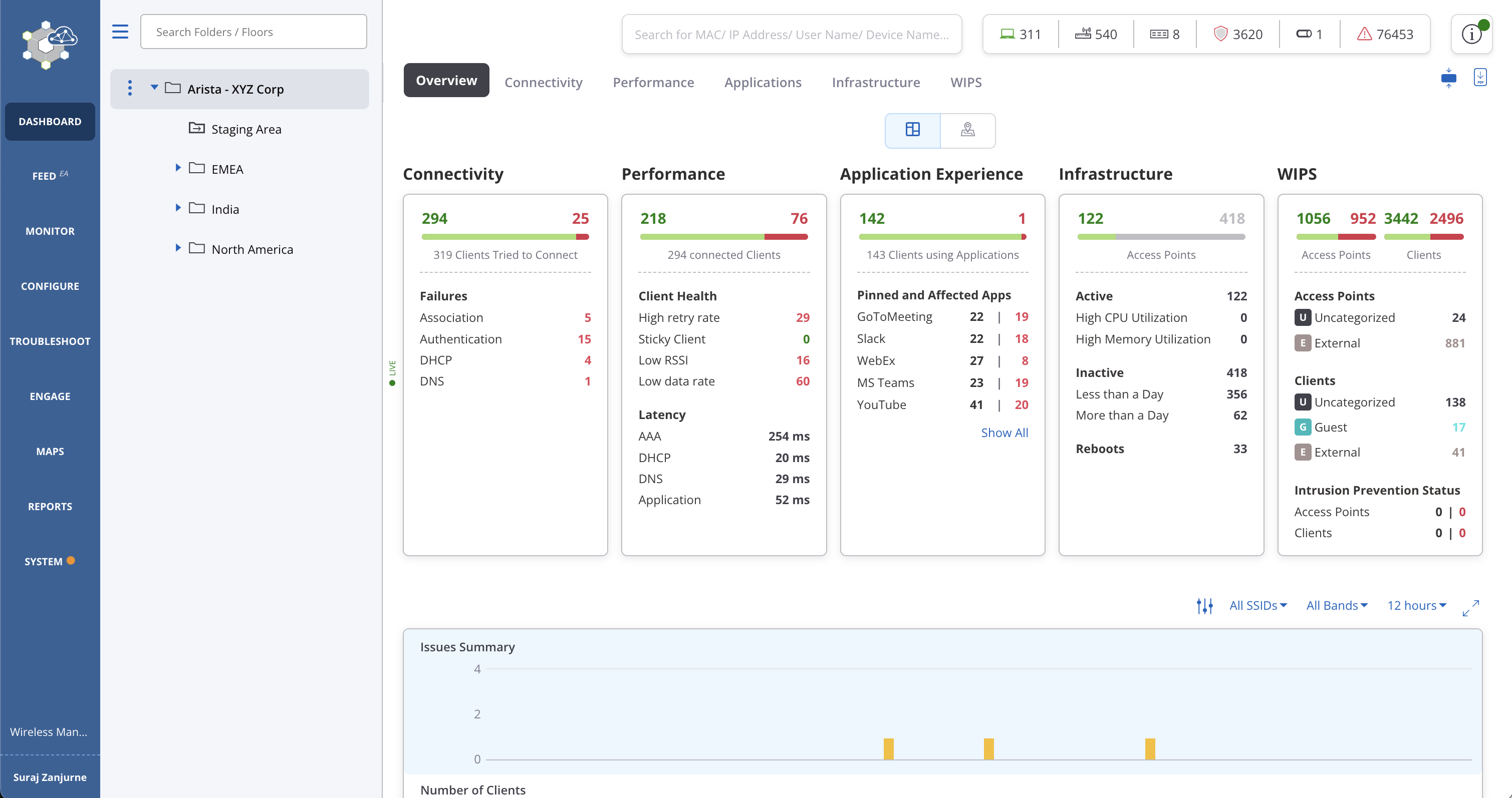 How to Collect Arista AP/Sensor Debug Logs
