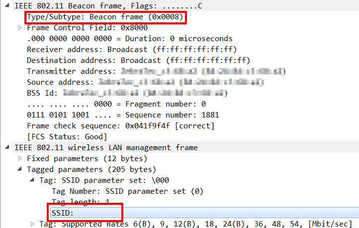 Working of a Hidden SSID